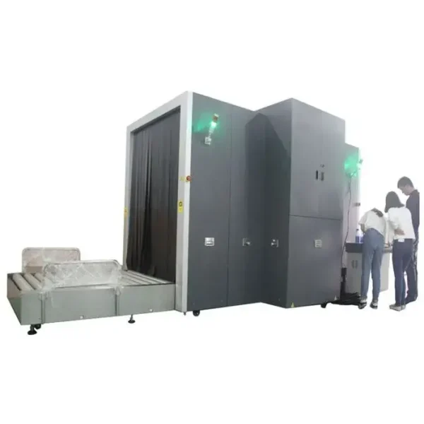 Dual View X-Ray Screening Scanner for Cargo Security
